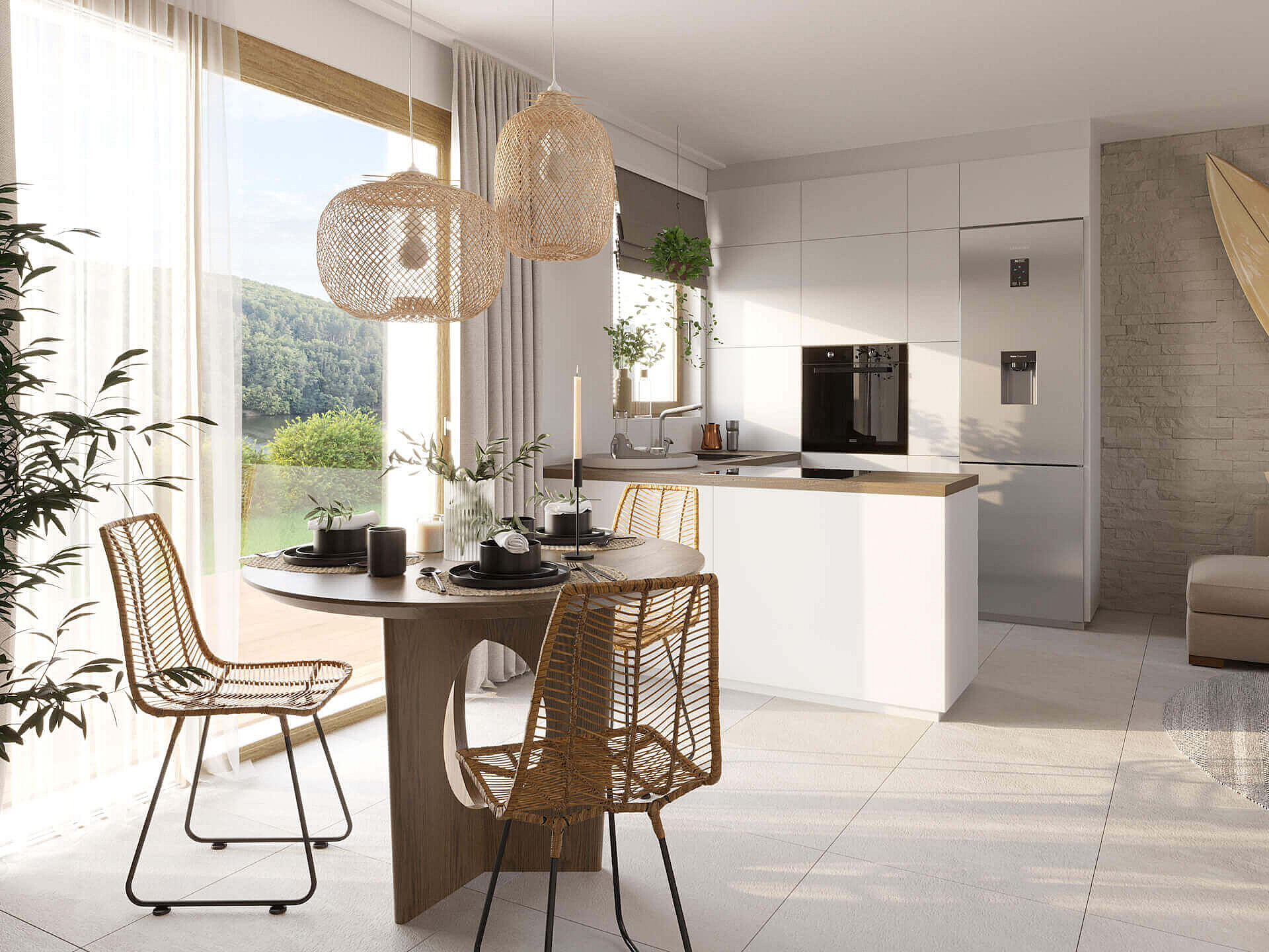 Lakeside Resort Slapy je unikátní projekt chat a apartmánů přímo u vody | Reality.iDNES.cz