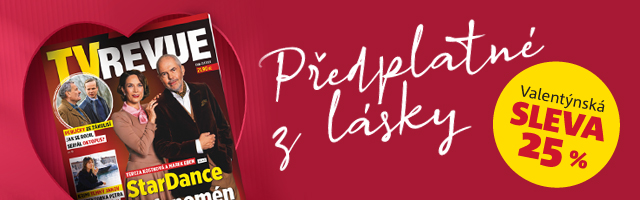 Předplatné časopisu TV Revue na 1 rok, Valentýnská nabídka 2024