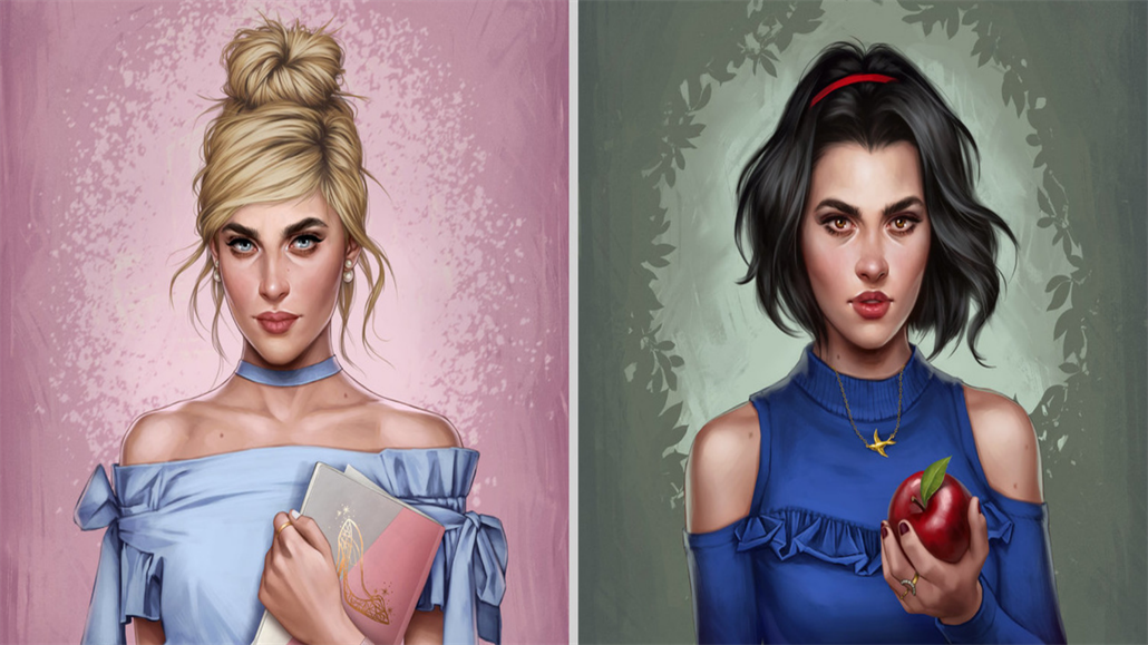 Disney postavy v moderním pojetí, jak je neznáte! Jak vypadá Popelka či ...