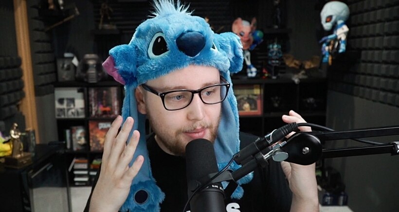 Fotogalerie: Streamer Agraelus, alias Vojtěch fišar se Stitch čepicí