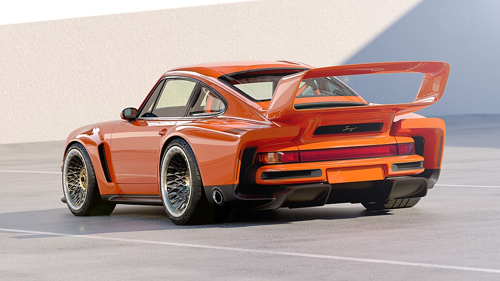 Singer DLS Turbo oslavuje vítězná Porsche 934/5 z vytrvalostních závodů ...