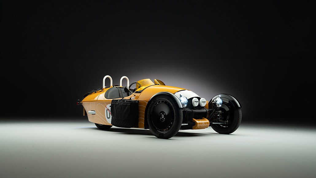 Morgan Super 3 Malle Rally Special: Tříkolka pro pořádné chlapy - Expres.cz