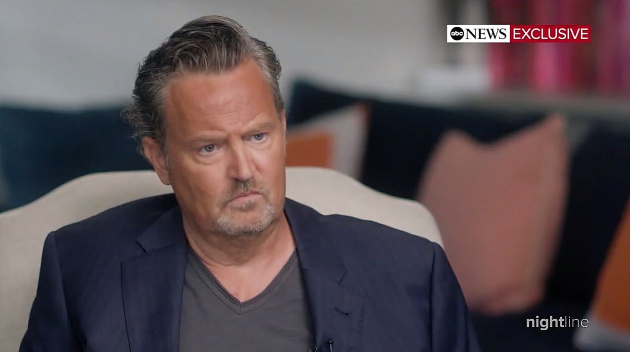 Fotogalerie: Sarkastický vtipálek Chandler, herec Matthew Perry.