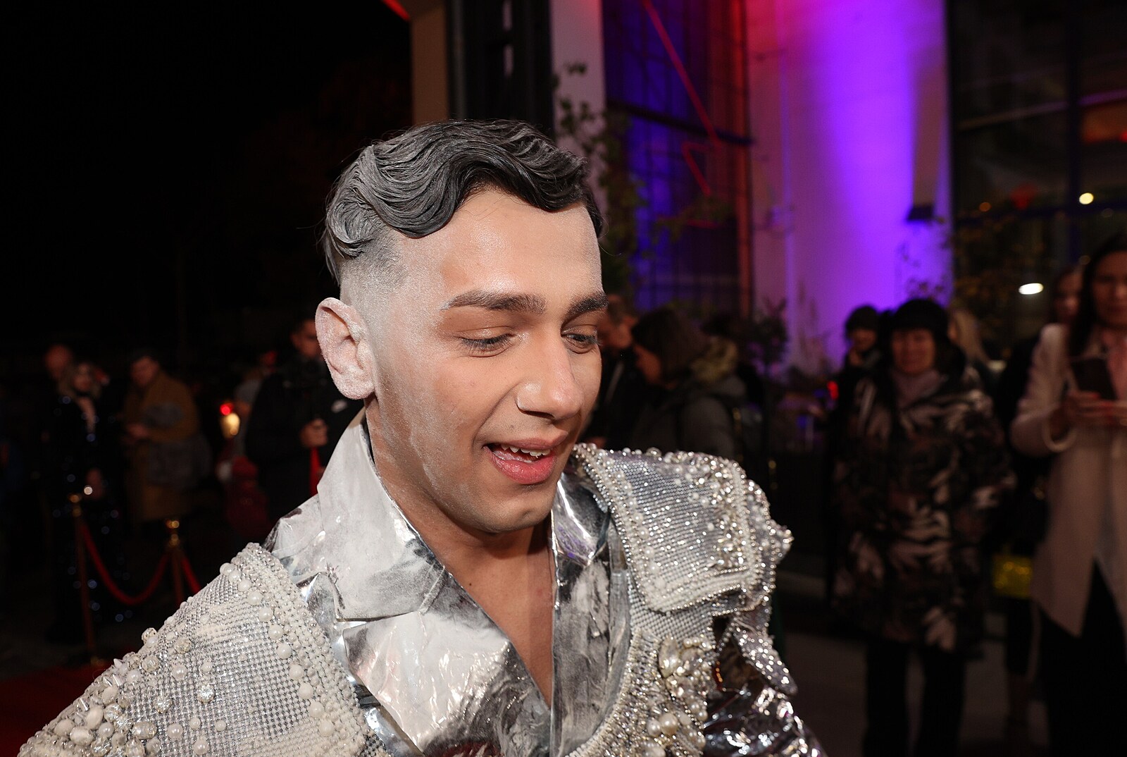 Fotogalerie: Český slavík 2023: Moučný atentát na Jana Bendiga