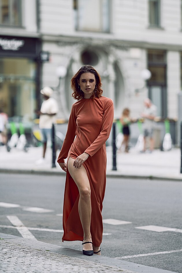 Fotogalerie: Anna Dvořáková v roli modelky