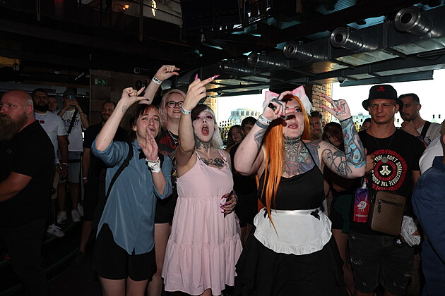 Fotogalerie: Nikola Lauberová na tiskovce Clash of the Stars