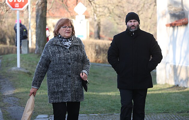 Fotogalerie: Pohřeb moderátora Zbyňka Merunky.