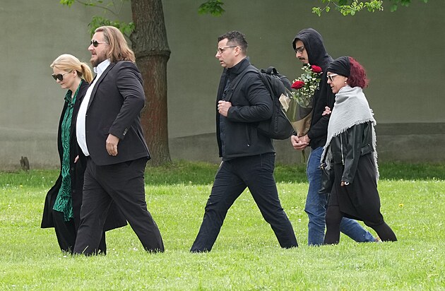 Fotogalerie: Pohřeb Josefa Rafaje