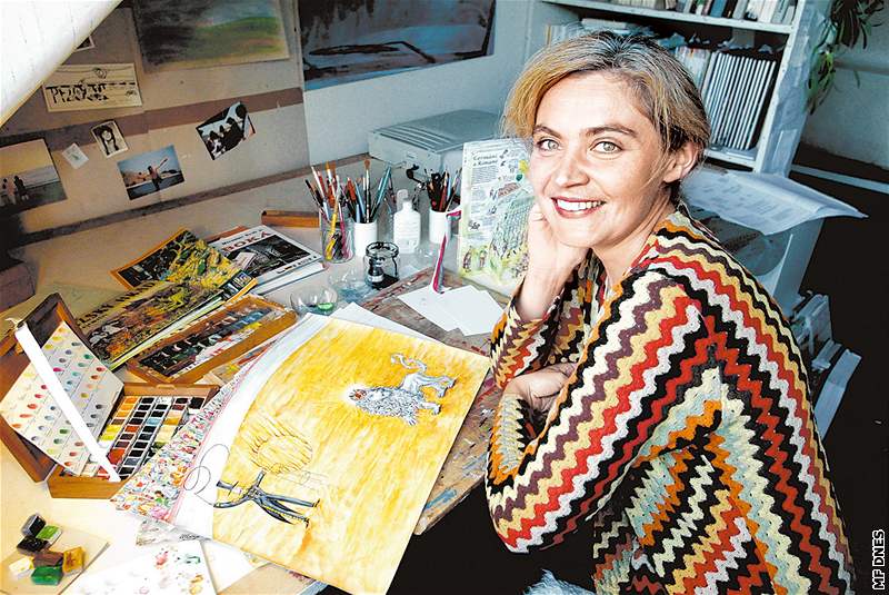 Ilustrátorka Lucie Seifertová: Teď půjdu a koupím Panchovi kytku - iDNES.cz