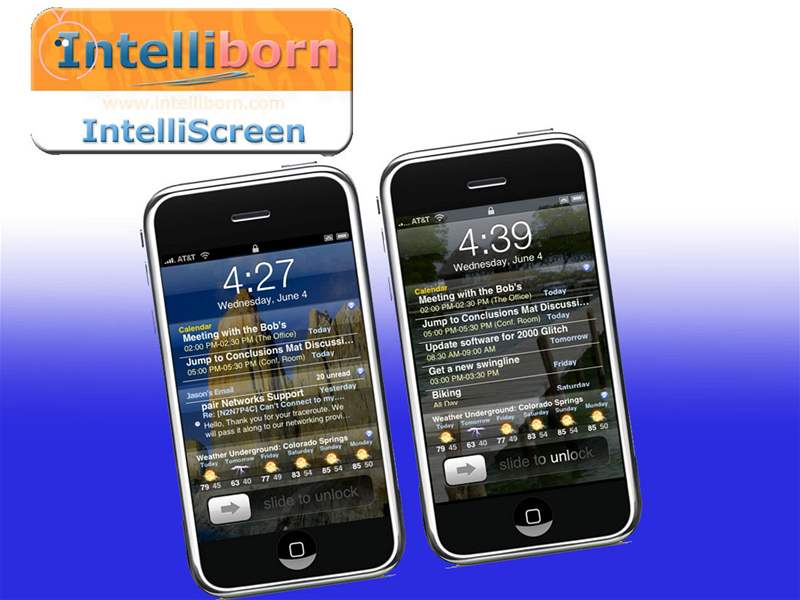 IntelliScreen: varianta obrazovky Dnes pro iPhone - iDNES.cz
