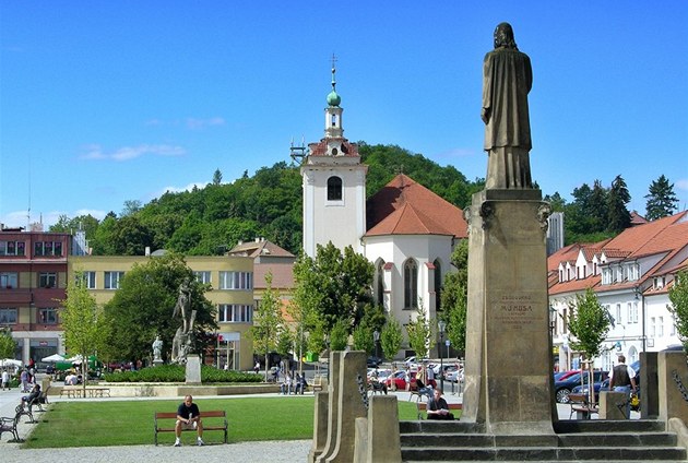 Fotogalerie: Beroun, Husovo náměstí