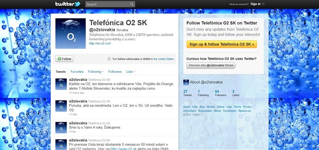 Slovenská Telefónica O2 posílá na Twitteru zákazníky ke konkurenci ...