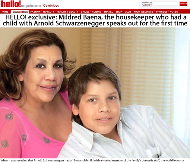 Schwarzeneggerova milenka poprvé o nevěře: Nebyla to jen jeho chyba ...