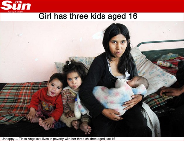 Bulharka má v šestnácti letech už třetí dítě - iDNES.cz