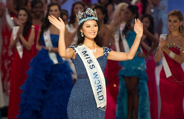Titul Miss World 2012 získala Číňanka, Linda Bartošová neuspěla - iDNES.cz