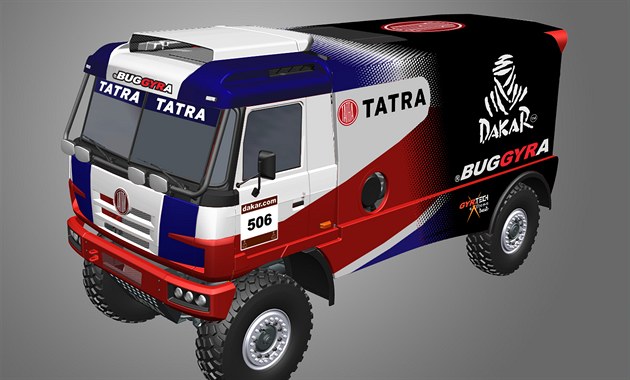 Buggyra v Mostě poprvé ukáže „tlouštíka“: kamion pro Dakar - iDNES.cz