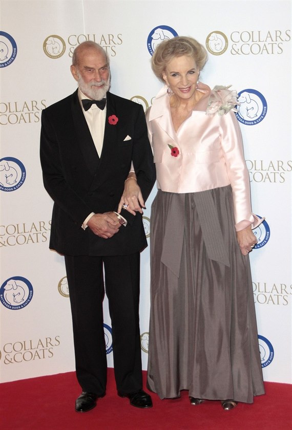 Fotogalerie: Princ Michael z Kentu a jeho manželka princezna Marie ...