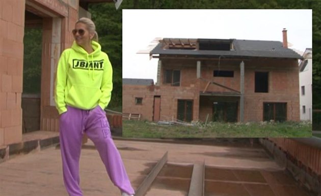 VIDEO: Rolins ukázala rozestavěný dům, jsou v něm dva dětské pokoje ...