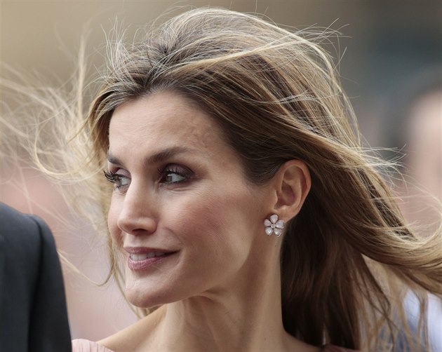 Fotogalerie: Španělská královna Letizia (Santiago de Compostela, 25 ...