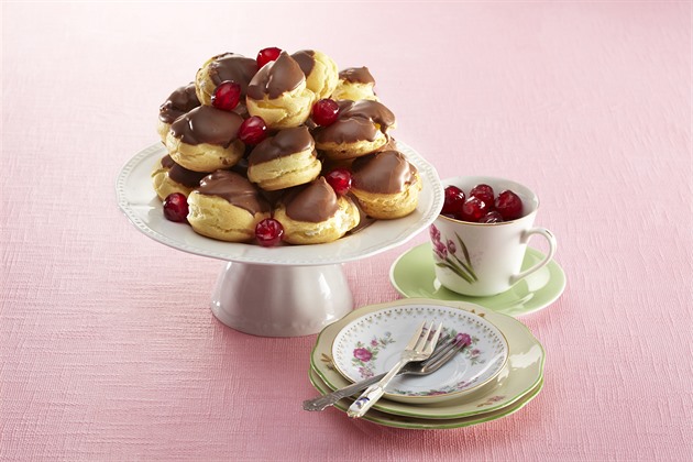 Fotogalerie: Profiterolkový dortík + stepy