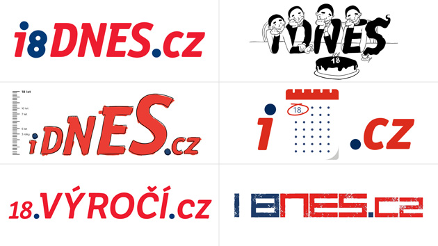 ANKETA: Vyberte narozeninové logo iDNES.cz, které navrhli studenti ...