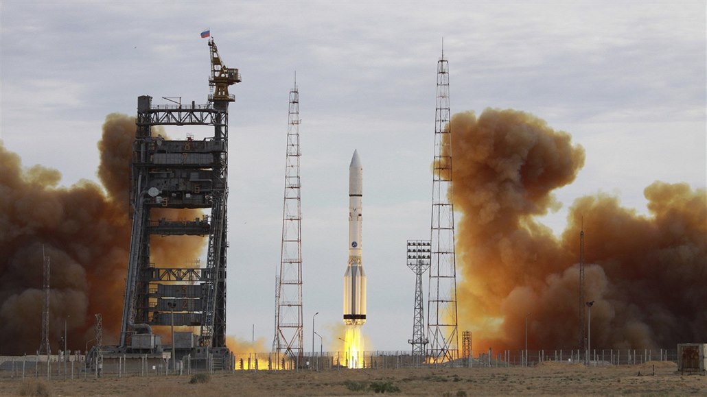 Vesmírná raketa zažehla step u Bajkonuru, oheň zabil jednoho člověka ...