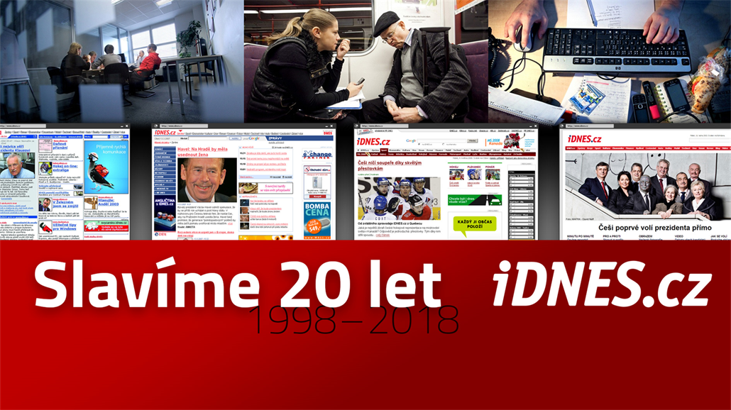 iDNES.cz slaví 20 let retro vzhledem a novými projekty - iDNES.cz