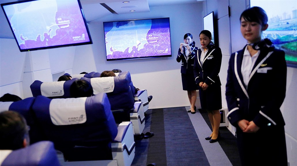 Japonská First Airlines zavedla první virtuální lety - iDNES.cz