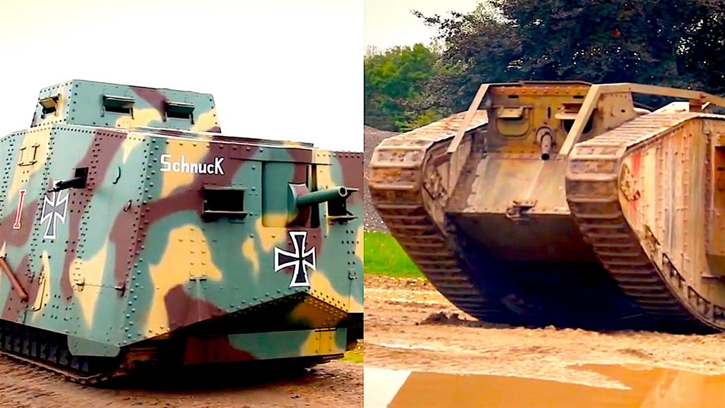 Poprvé tank proti tanku. Zlom ve válečné strategii nastal před 100 lety ...