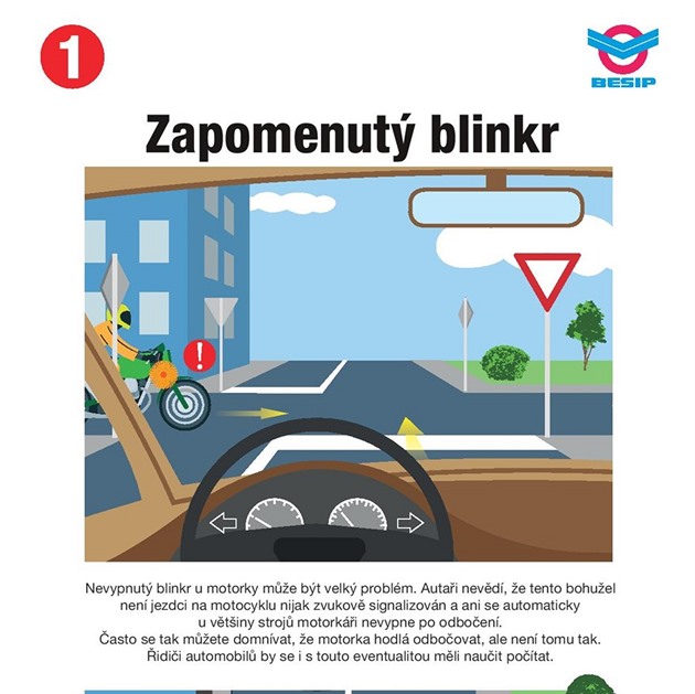 OBRAZEM: Besip radí motorkářům a řidičům, jak spolu na silnici vycházet ...