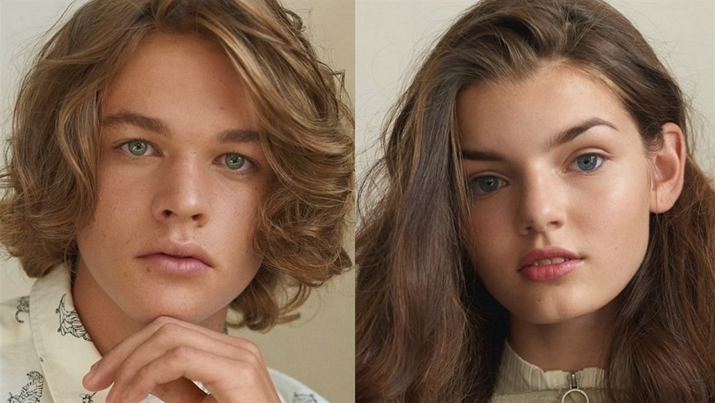 Modelingovou soutěž vyhráli vlasatý „surfař“ a dvojnice Štíbrové - iDNES.cz