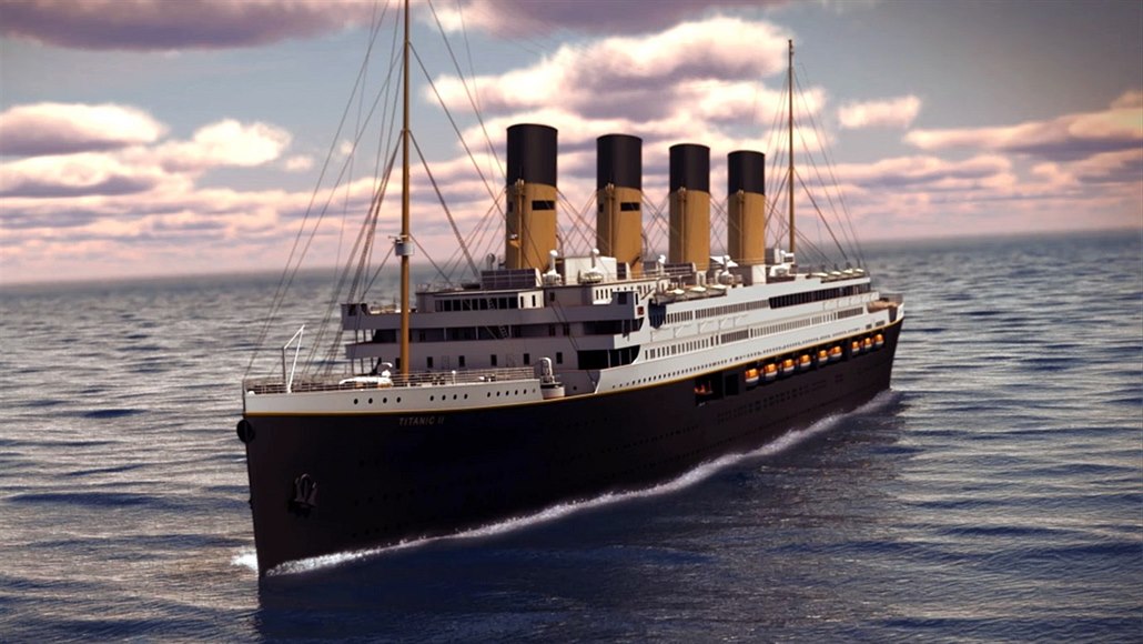 Titanic II znovu blíž realitě. Do člunů se tentokrát vejdou všichni ...
