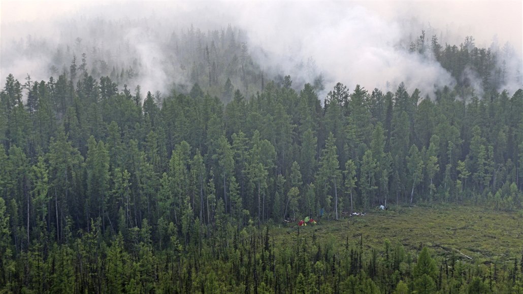 Sibiřská tajga dál hoří, Trump nabídl Putinovi pomoc s hašením - iDNES.cz