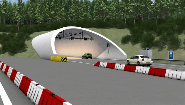 Vizualizace dálnice D49 z Lípy přes Vizovice do Pozděchova - iDNES.tv