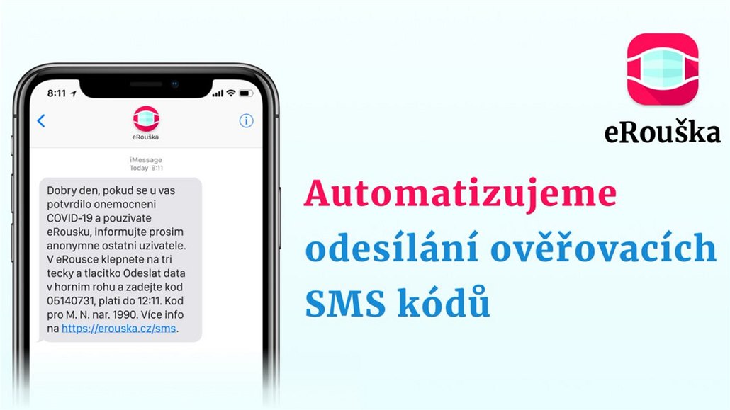 eRouška razantně zrychlí, ověřovací kód dostanete automaticky - iDNES.cz