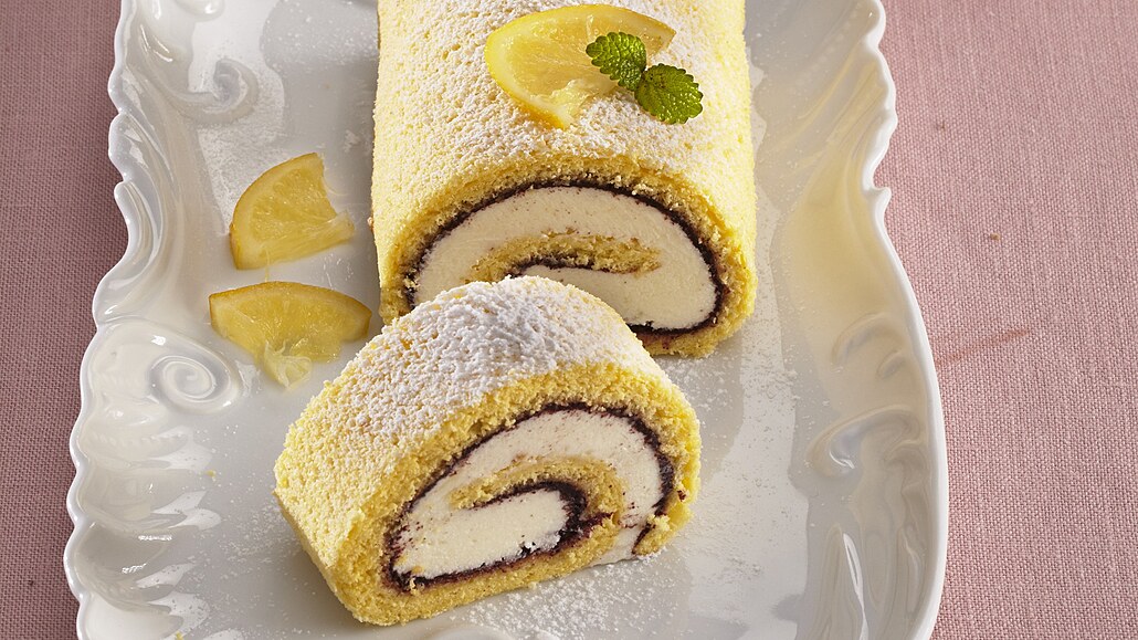 Bezlepková citronová roláda – Recepty iDNES.cz