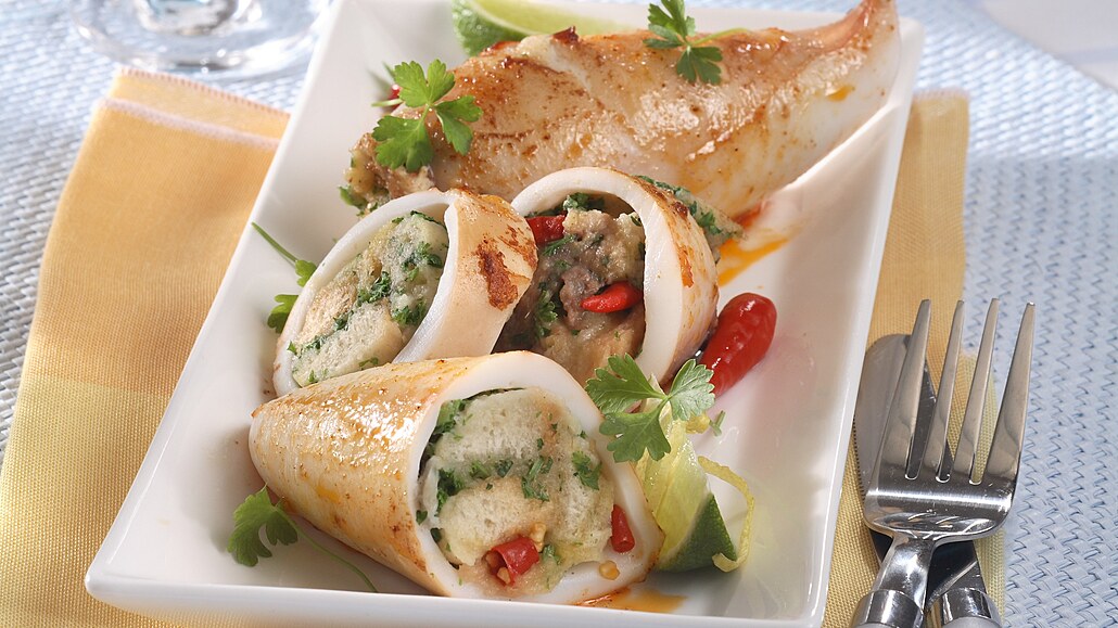 Plněné kalamáry – Recepty iDNES.cz