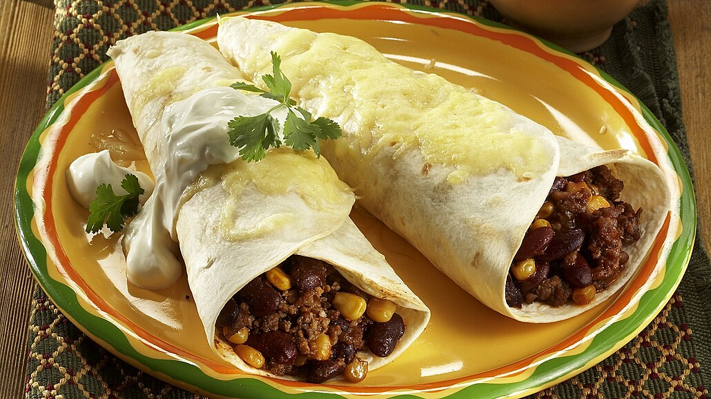 Chilli con carne v tortile – Recepty iDNES.cz