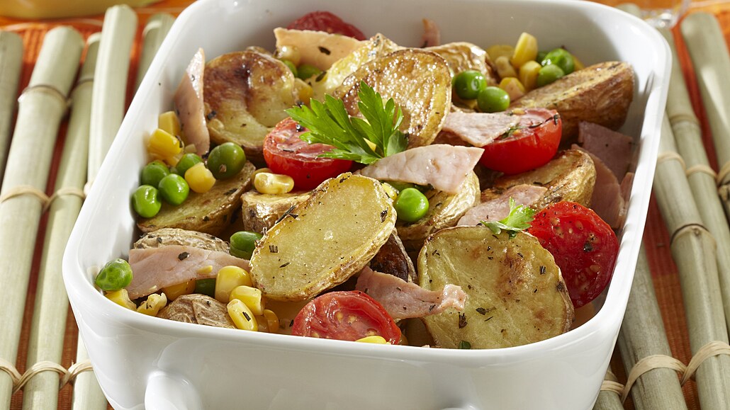 Letní opékané brambory se šunkou – Recepty iDNES.cz