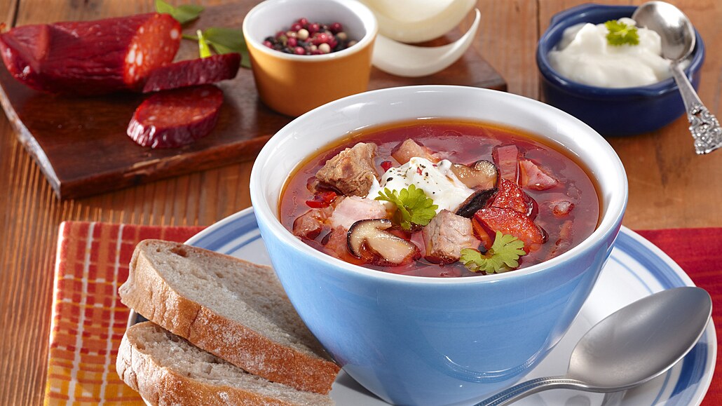 Boršč po polsku – Recepty iDNES.cz