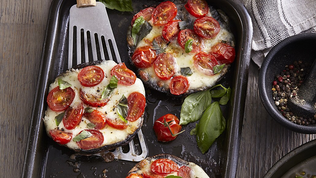 Caprese portobello – Recepty iDNES.cz