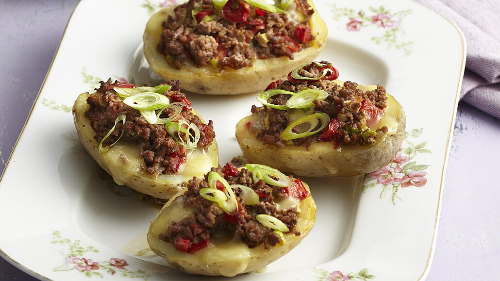 Bramborové lodičky s mletým masem – Recepty iDNES.cz