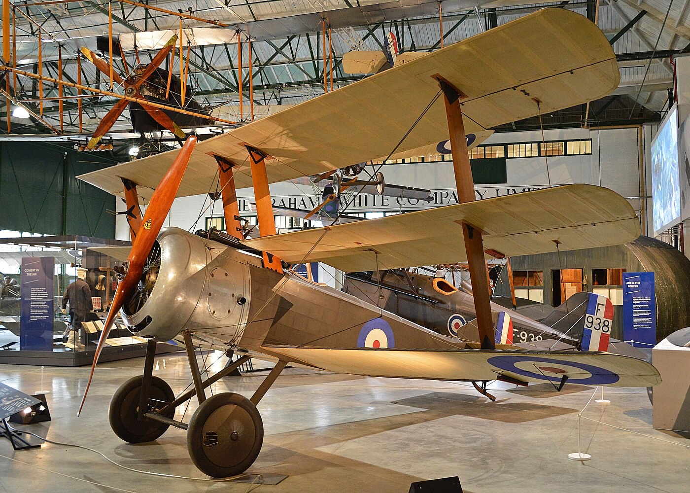 OBRAZEM: Sopwith Triplane byl ve své době nejlepší britskou stíhačkou