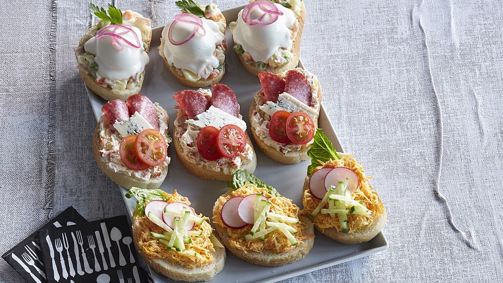 Chlebíčky – Recepty iDNES.cz