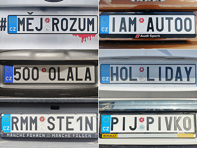 MEJ R0ZUM je hit čtenářů iDNES.cz mezi SPZ na přání - iDNES.cz