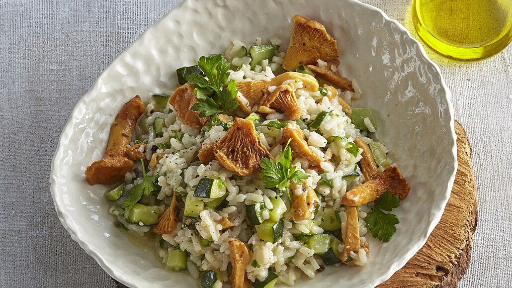 Liškové rizoto – Recepty iDNES.cz