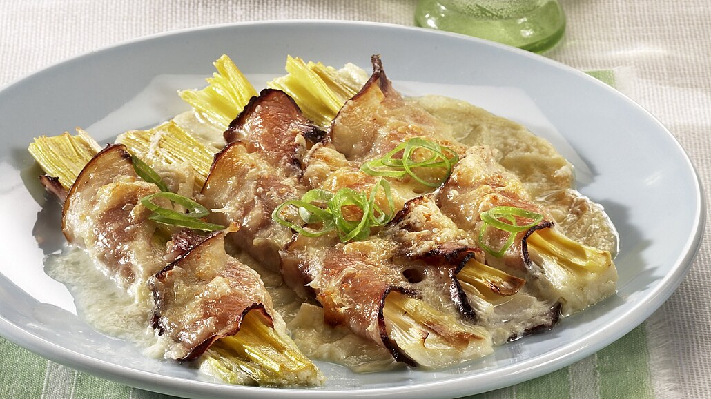 Gratinovaný pórek – Recepty iDNES.cz