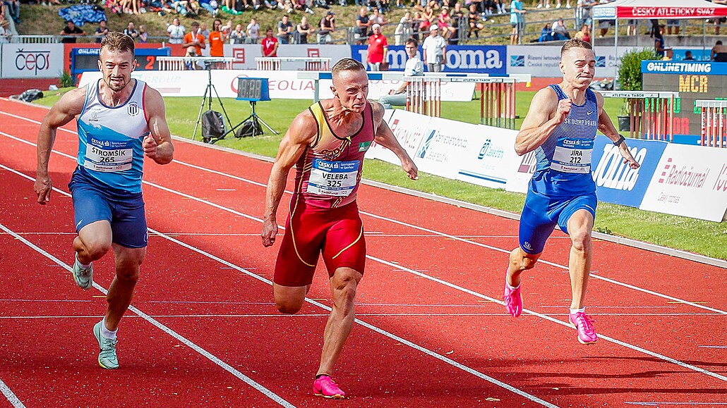 Ještě chci lepší osobák. Sprinter Veleba poráží svěřence, pomáhá mu ...
