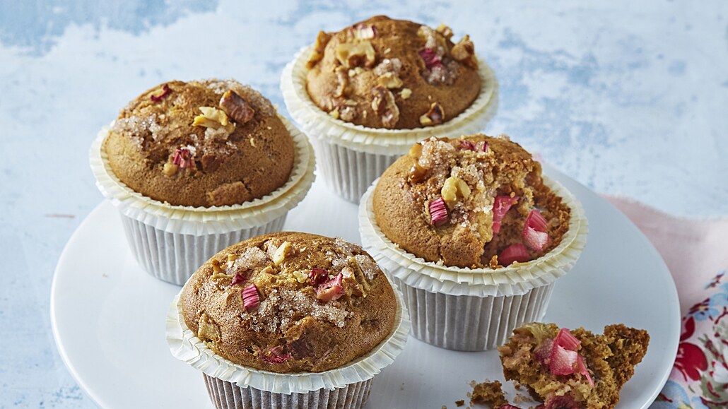 Rebarborové muffiny – Recepty iDNES.cz