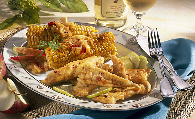 Fotogalerie: Ryba s jablečnou omáčkou